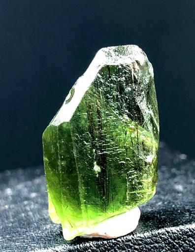 Buy Peridot Crystal , Olivine Peridot Crystal with Rutile inclusions ...