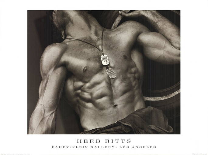 Buy Herb Ritts - Fred with Tires I - 2002 Offset Lithograph 23.5" x 31. ...