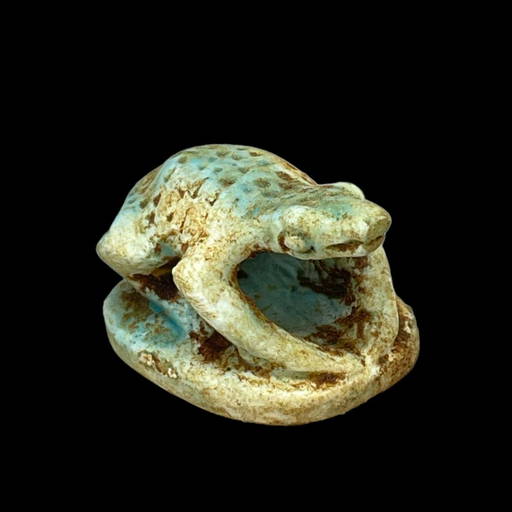 Buy Ancient Egyptian Antique Faience Frog Amulet | Jasper52 in NY