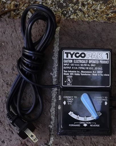 Tyco train controller. (#0321) on Dec 14, 2022 | Jasper52 in NY