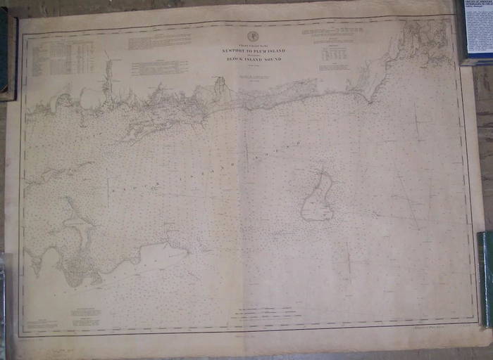 Coast Chart No.114 Newport to Plum Island Including Block Island Sound ...