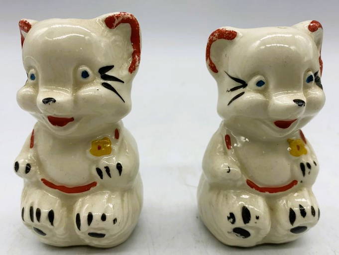 Shawnee Bear SALT AND PEPPER Shakers - Dec 22, 2022 | Jasper52 in NY
