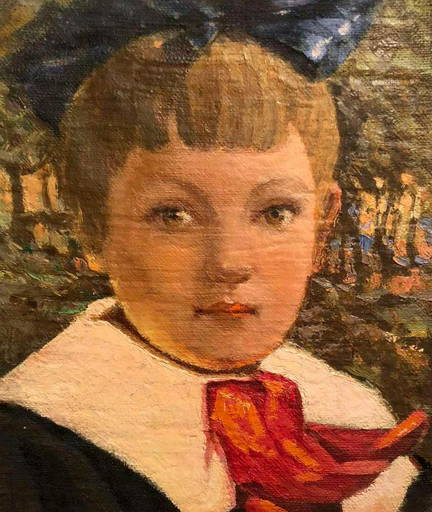 Oil painting Boy portrait (#0013) on Dec 27, 2022 | Jasper52 in NY