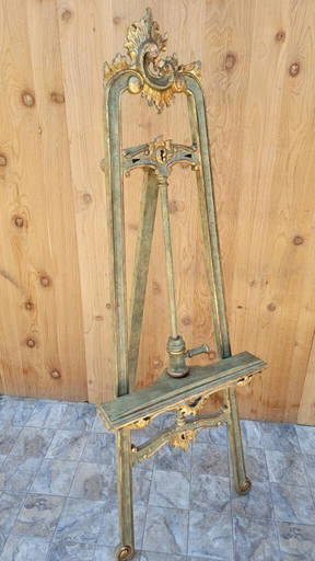 Vintage Victorian Style Carved Gold Gilded Lucille Easel by Maitland ...