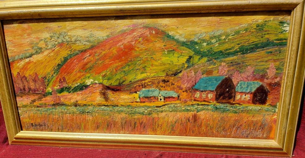 Bombard Modern Art Painting Country Farmhouse Pierre Bonnard (1867 1947)