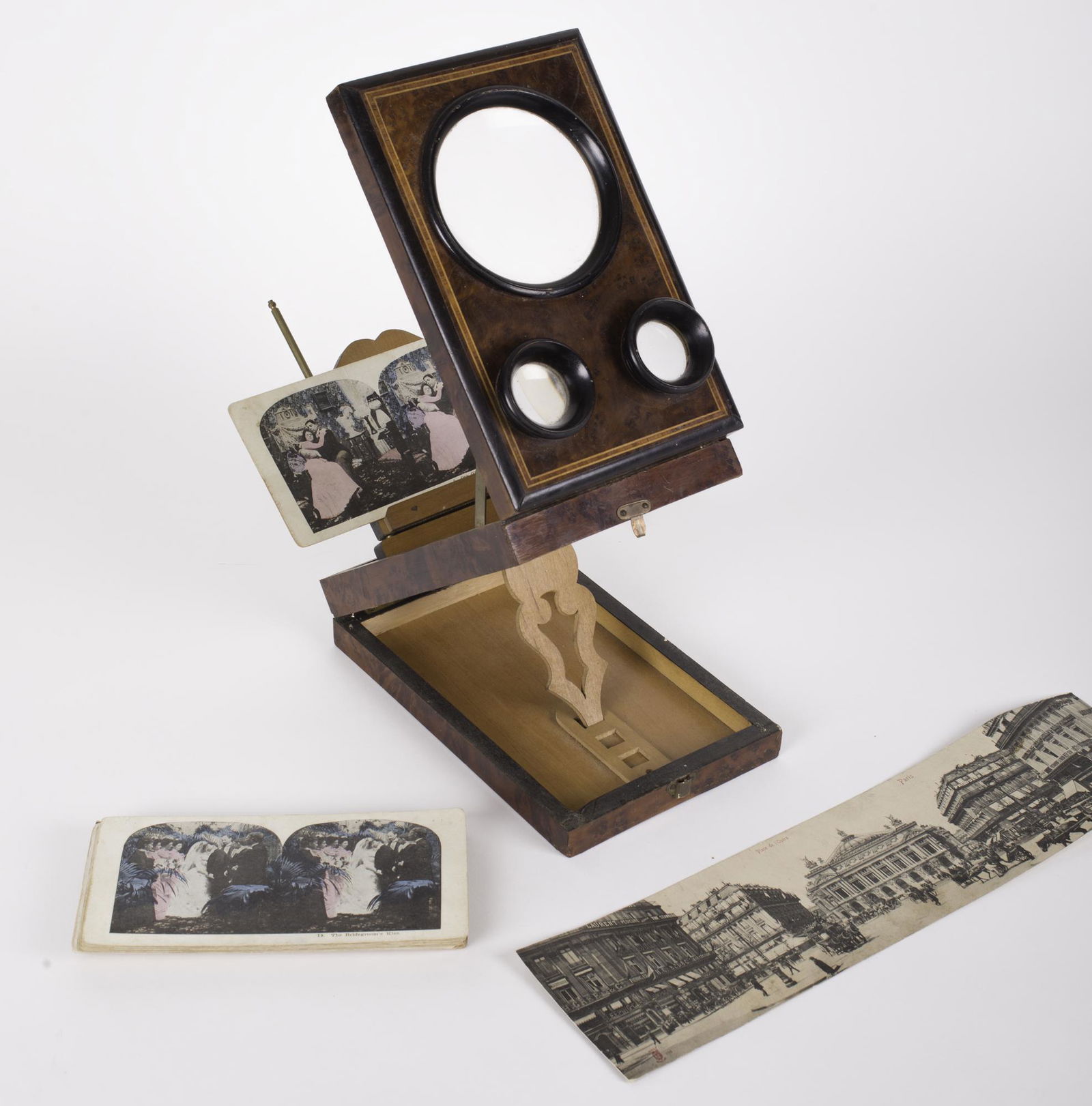 19 Th .french Graphoscope Stereoscope