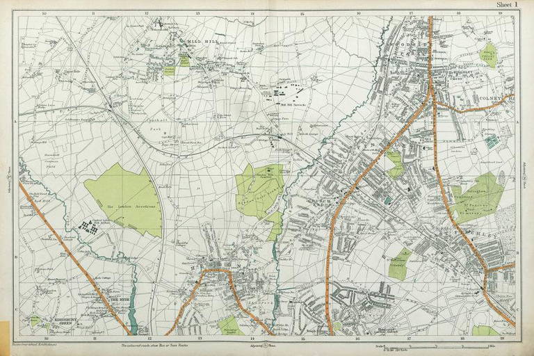 Finchley/hendon Mill Hill Colindale Colney Hatch Fortis Green. Bacon ...