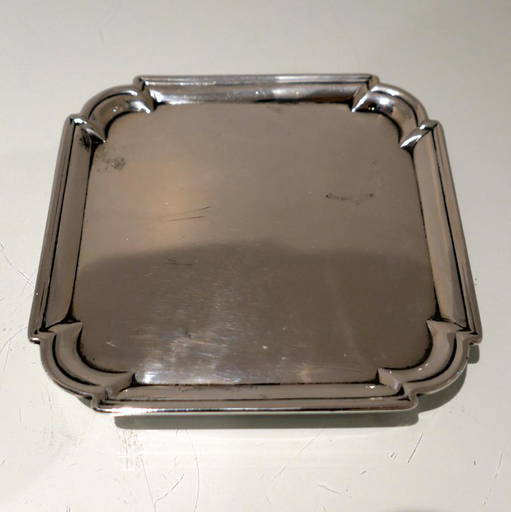 Early 18th Century Antique George Ii Sterling Silver Salver London 1728 ...