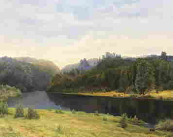 Arthur Rackham Fantastical Landscape Signed English Illustration ...