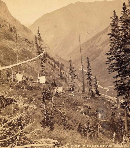 C 1875 Gold Mine Prospector Camps Cunningham Gulch San Juan Co Colorado ...