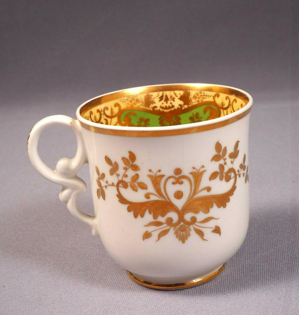 Antique 1813 - 1830 Copeland Spode Coffee Tea Cup Mug Espresso Green ...