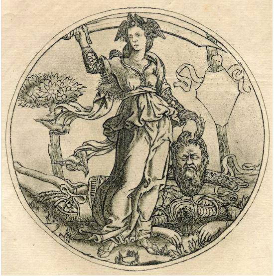 Judith Holding the Head of Holofernes by Baccio Baldini - Amand Durand ...