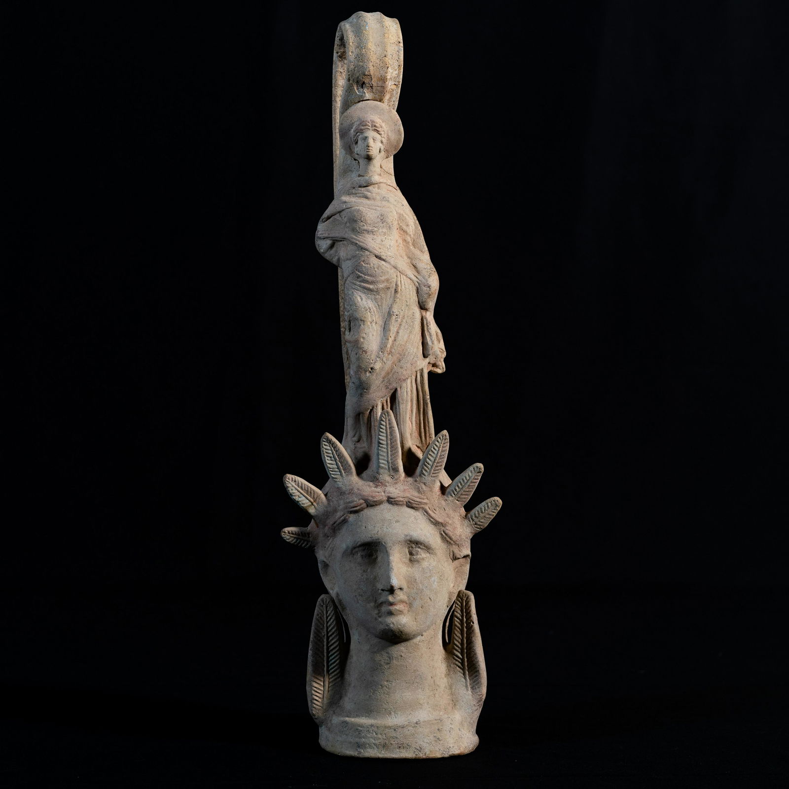 Greek Pottery vase in the form of a woman head - Mar 22, 2023 ...