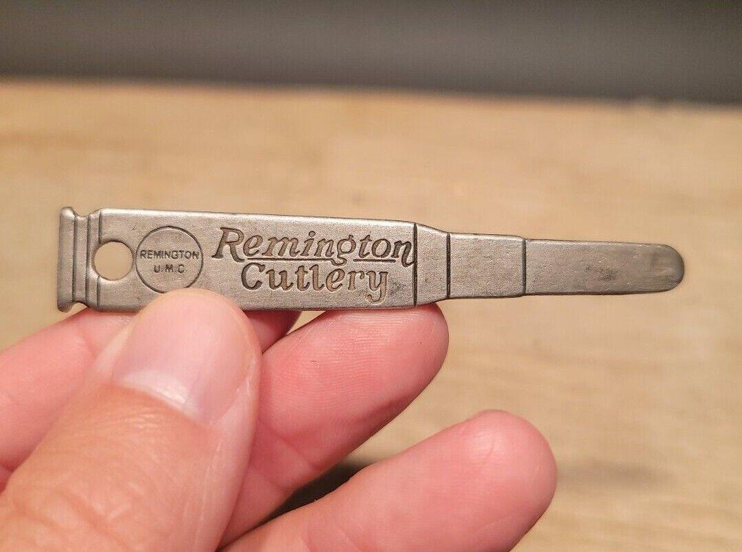 Remington Advertising Cutlery Knife Blade Opener