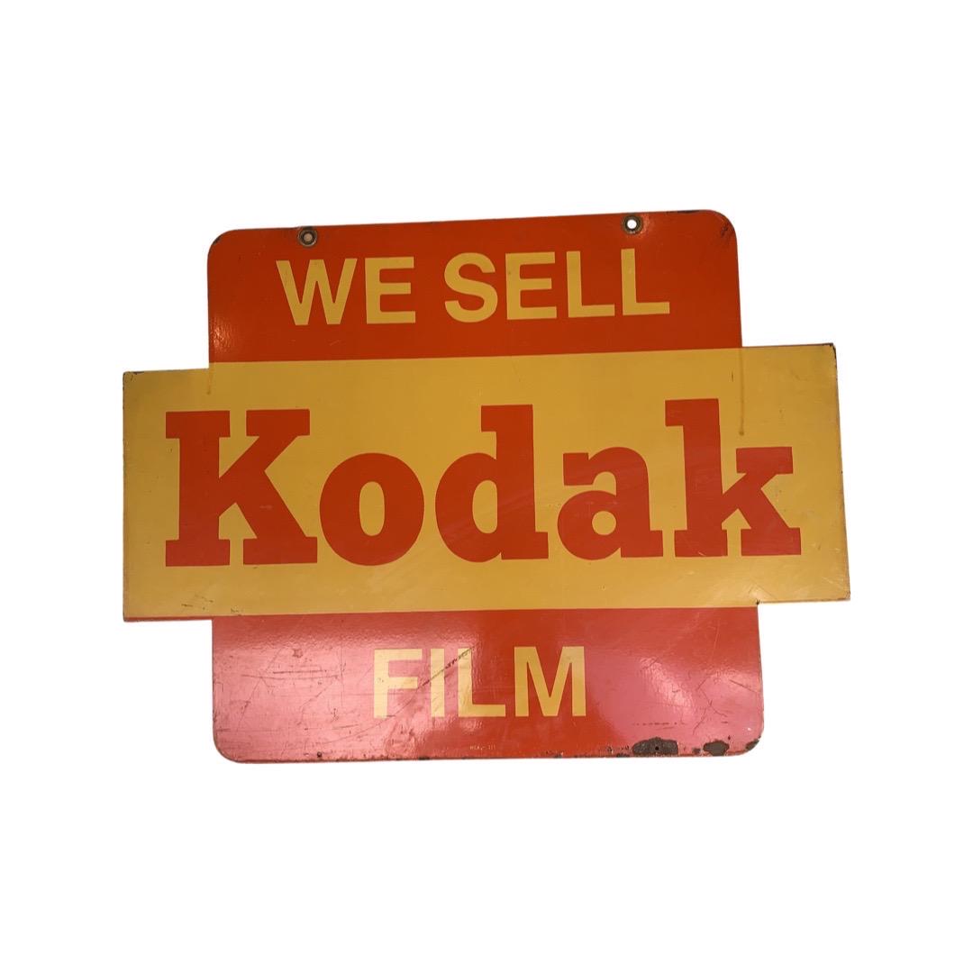 Vintage Kodak Advertising Sign
