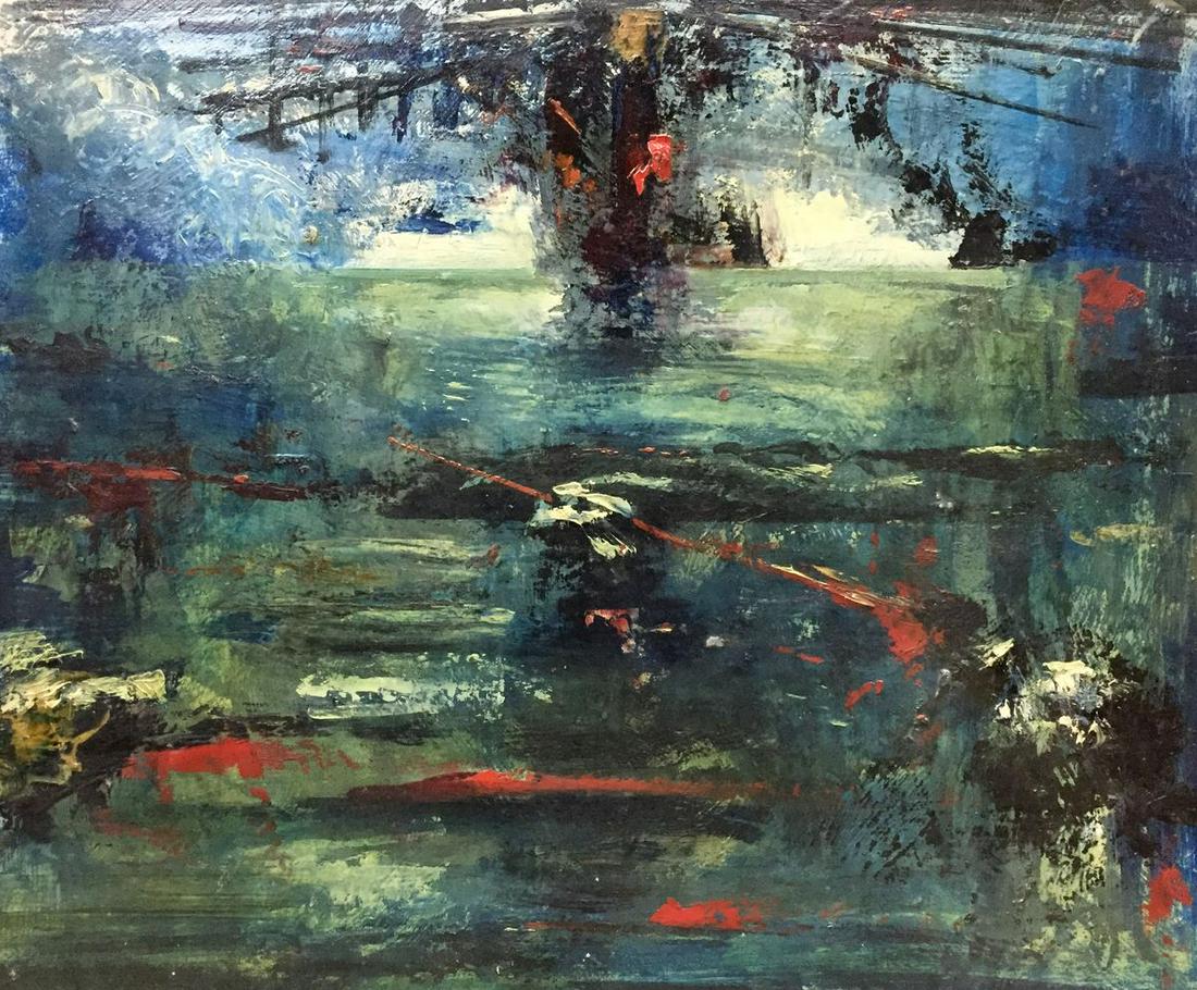 Abstract Oil Painting Sinbad Travels Vladimir Nikolaevich Miller