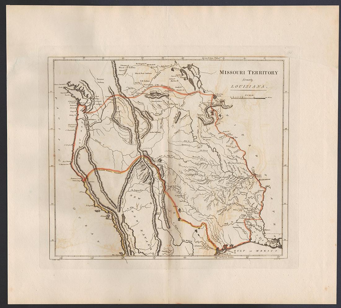 First State Of An Important Map Of The Trans Mississippi West