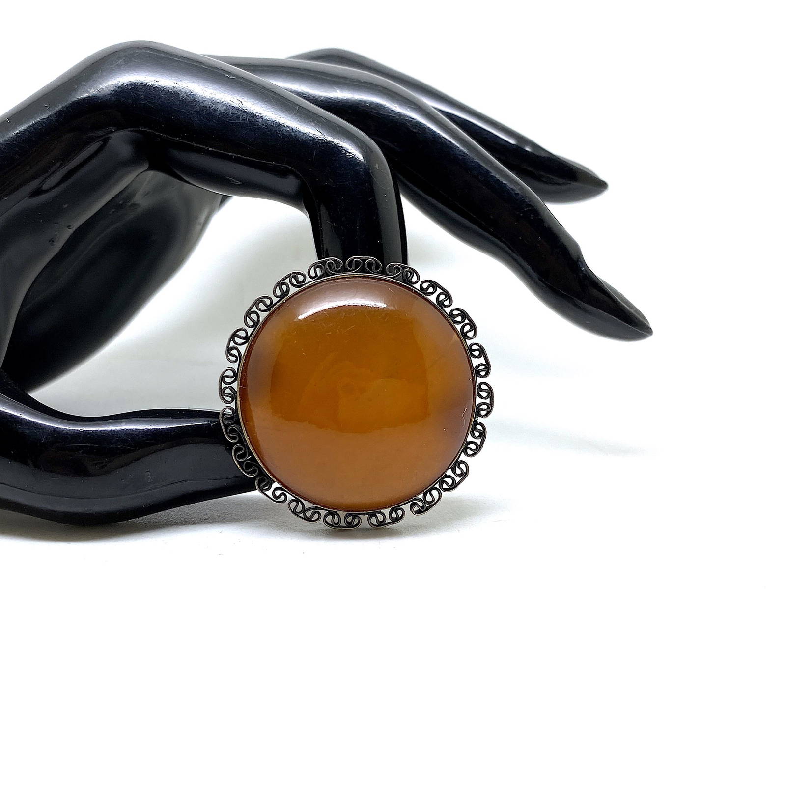 Stunning Vintage Amber Brooch Auction