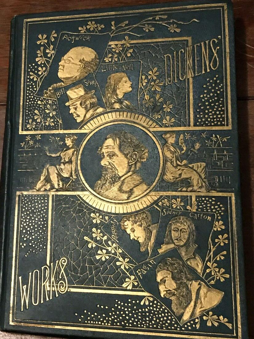The Works Of Charles Dickens Collier Unabridged 1870 Illustrated Vol Vi Hc Auction