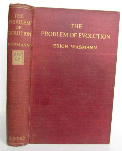 1909 The Problem Of Evolution By Erich Wasmann Antique