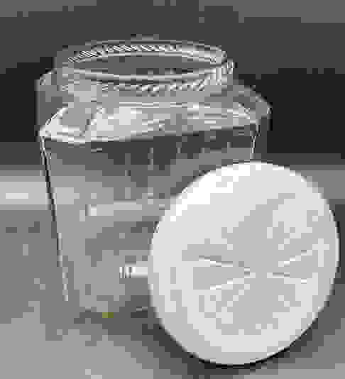 Vintage General Store Metal Lidded Candy Jar Auction