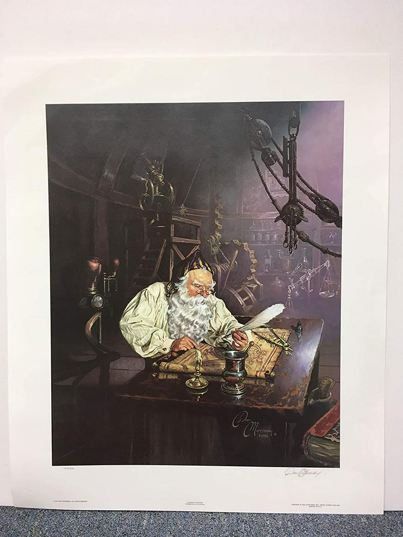 Charting The Skies, Dean Morrissey. Sandman, Christmas, Holiday Magical ...