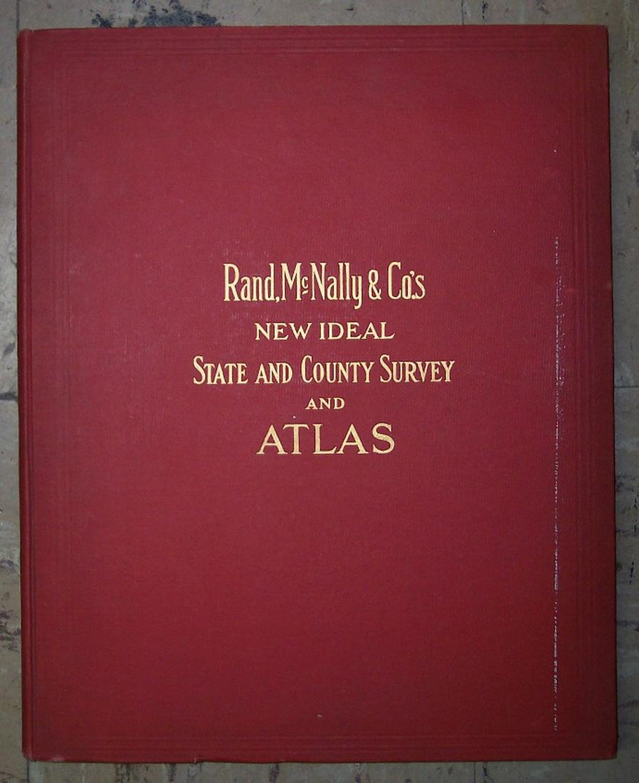 Buy Rand, Mcnally & Co.'s New Ideal State And Country Survey And Atlas ...