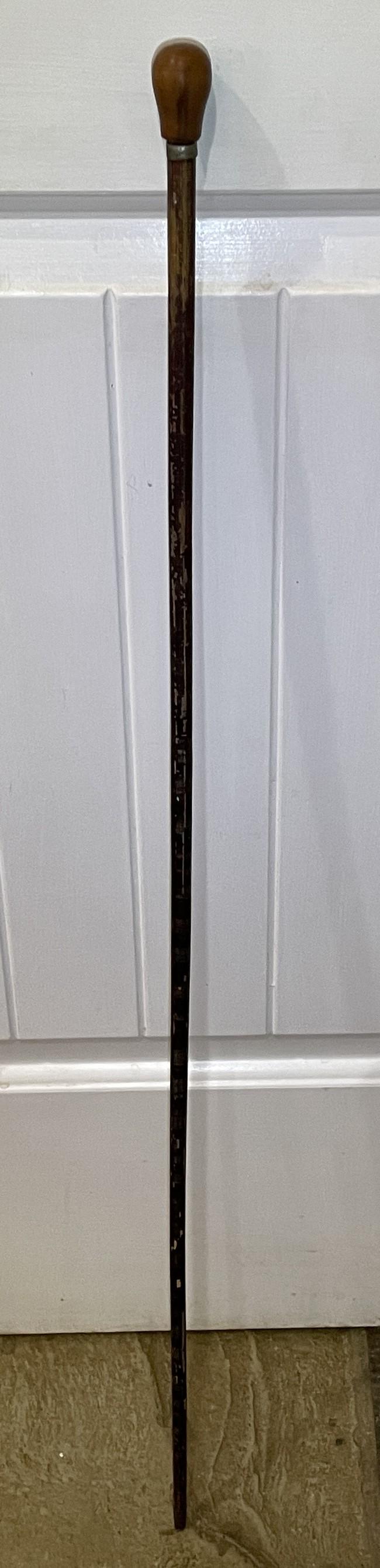 Rare Carnival Prize Cane Trick Bending Cane Auction