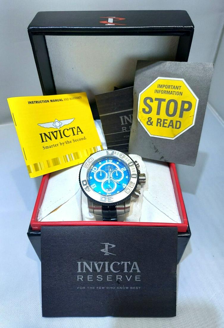 Buy Designer Invicta Pro Diver 10767 Stainless Steel Chronograph Quartz ...