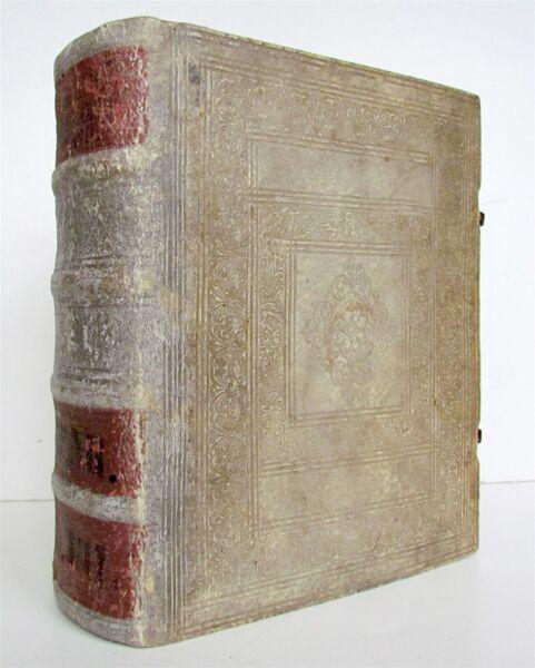 Buy 1651 Opera By Jesuit Jeremias Drexel Antique Blind Tooled Pigskin ...