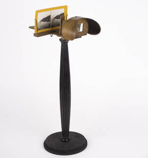Antique Tabletop Stereoscopic Viewer