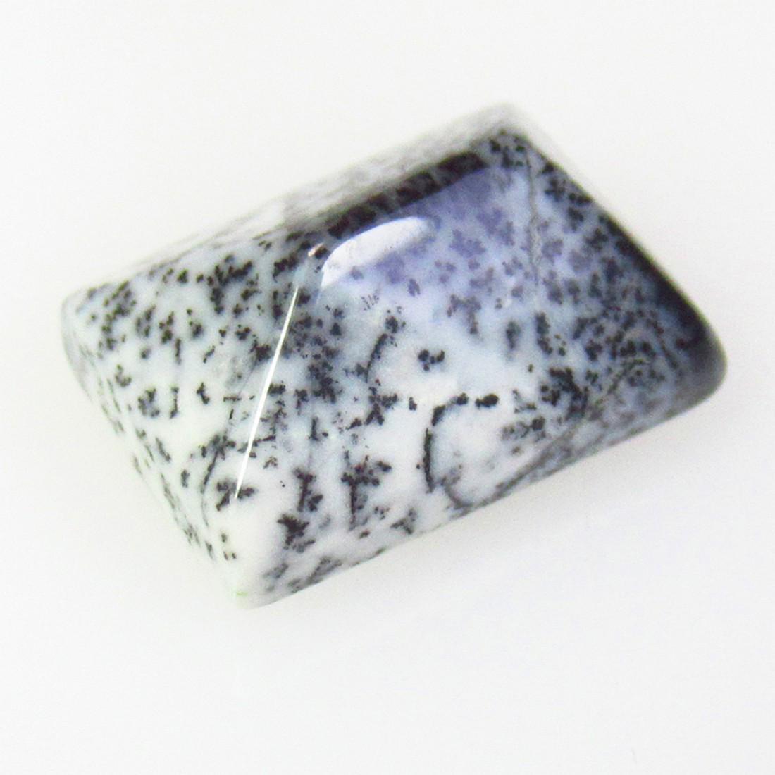 9.05 Ctw Natural Dalmation Quartz Octagon Cab Auction