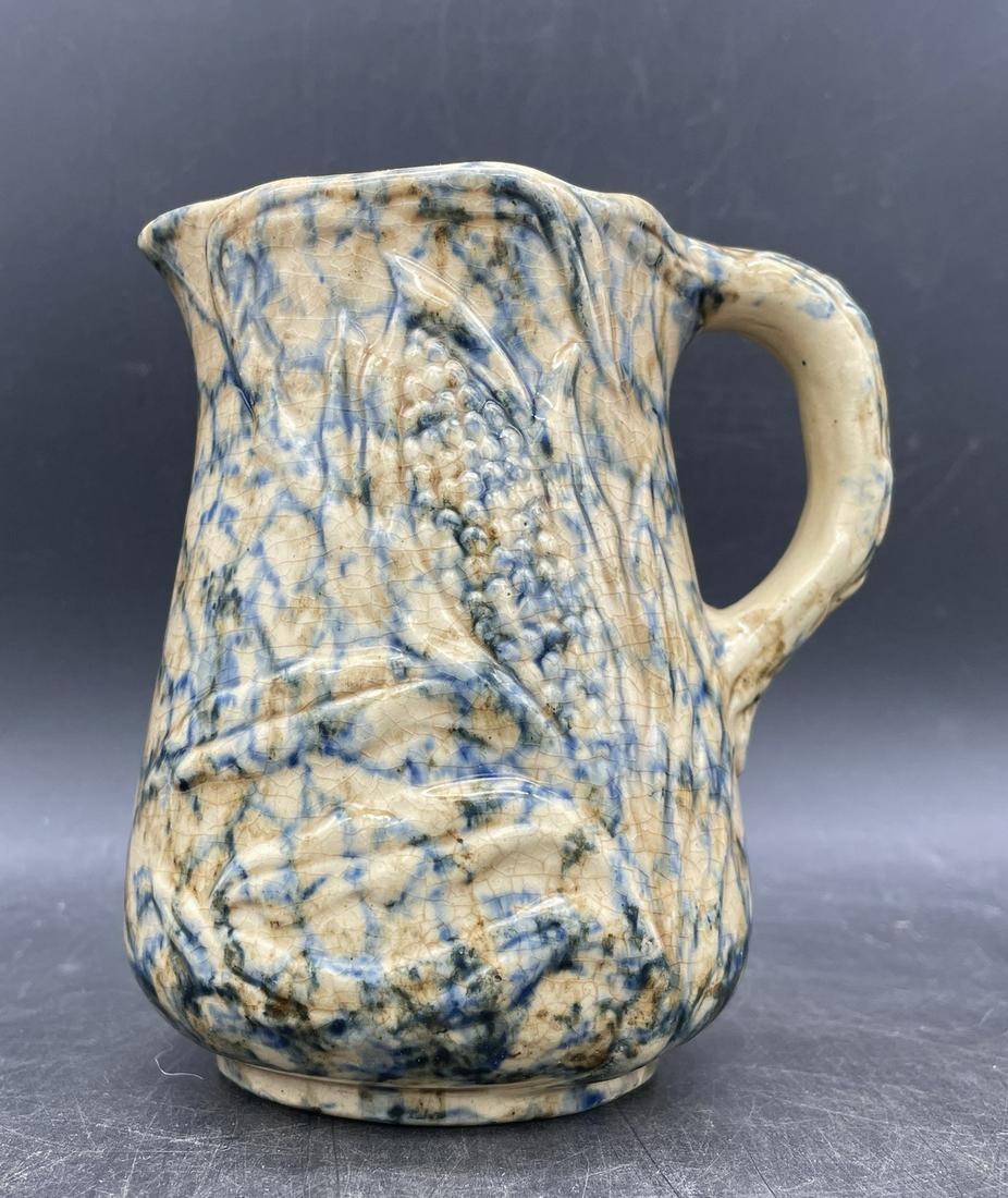 Buy Antique Spongeware Milk Pitcher Ear Of Corn | Jasper52 In Ny