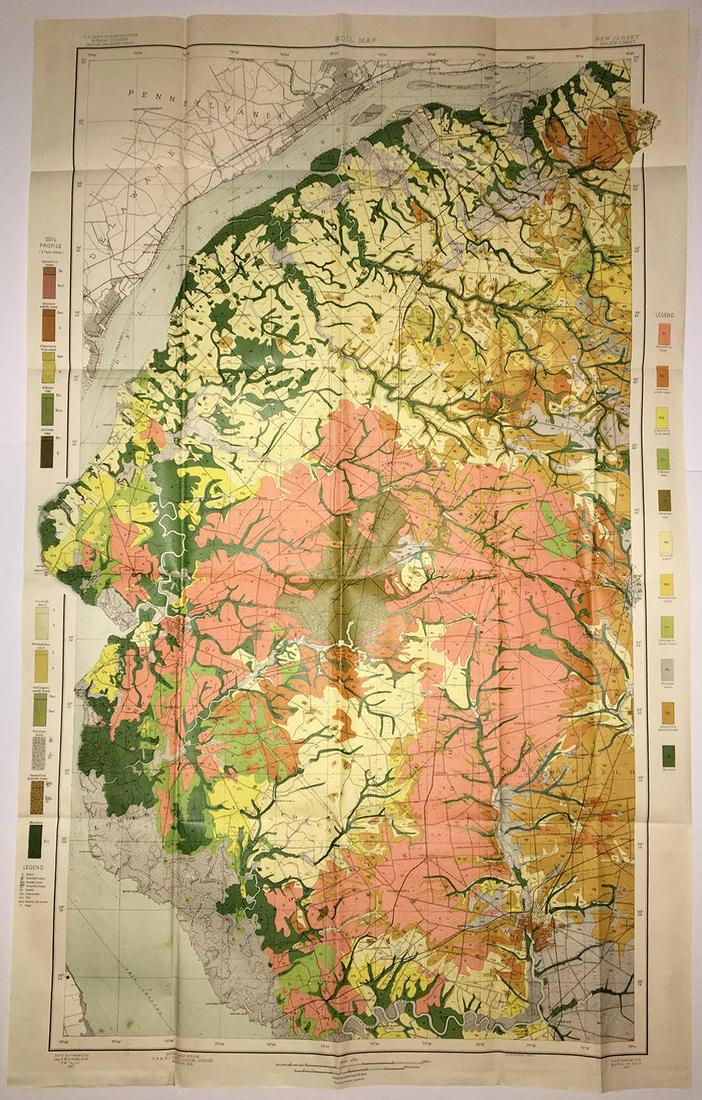 Buy Soil Map New Jersey Salem Sheet | Jasper52 In Ny