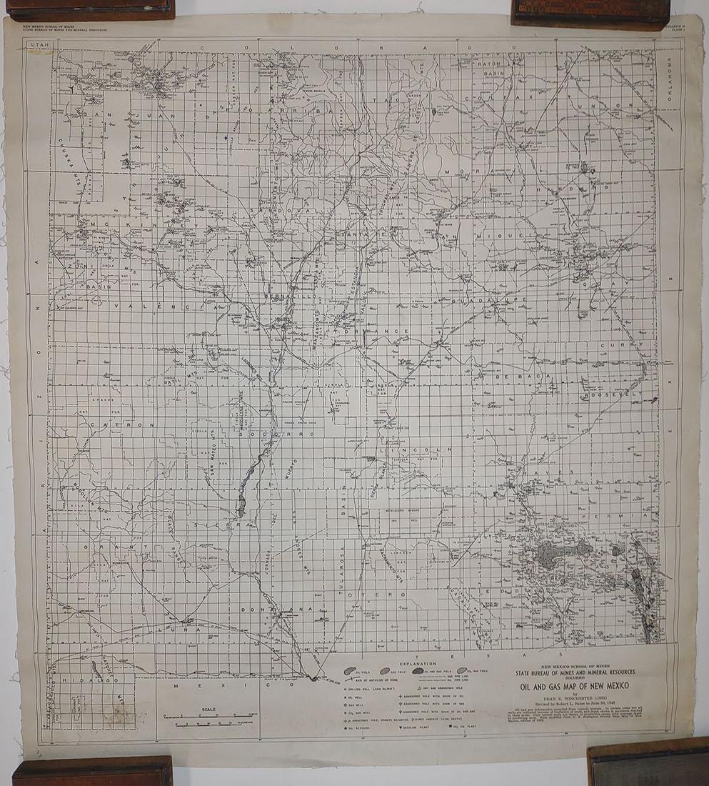 Oil And Gas Map Of New Mexico