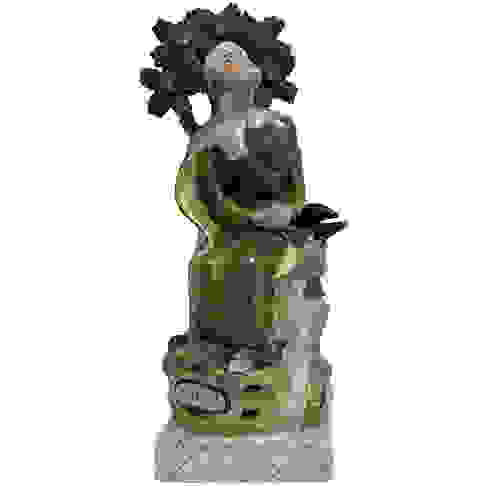 Buy Collectible Small Porcelain Elijah Prophet Figurine Feeding Little ...