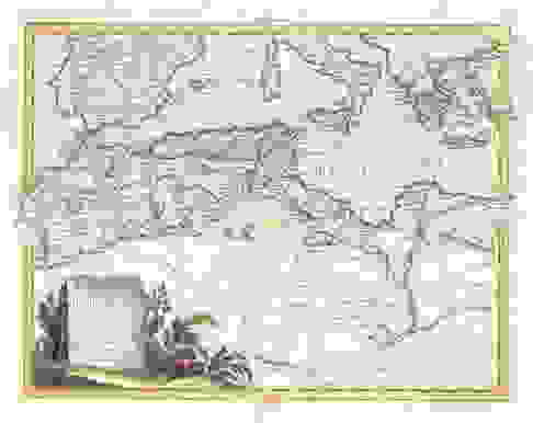 Le Coste Di Barbaria…. North Africa, Mediterranean & S. Europe. Zatta ...