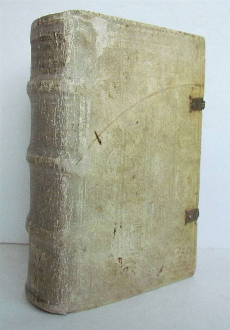1541 Sermons By Venerable Bede Antique Blind Stamped Pigskin Binding ...