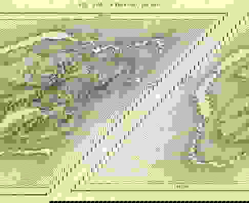 Vanikoro Island. Pacific Ocean. Solomon Islands. Sketch Map 1886 Old ...