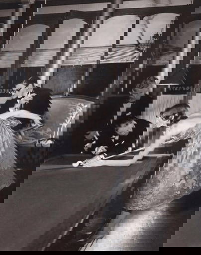 Richard Avedon Carmen, Dress By Laroche, With Robin Tattersall, Paris, 1957