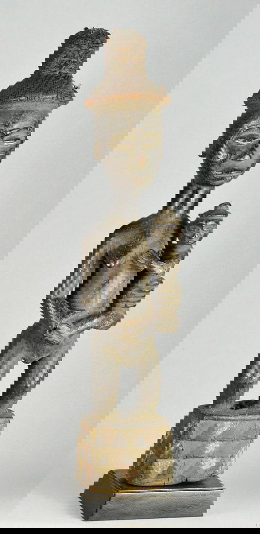 Beautiful Pende Maternity Figure Statue Congo Drc African Tribal Art ...