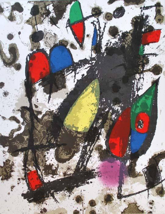 1975 Joan Miro Original Lithograph Vol 2c Auction