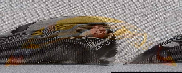 Antique Turtle Shell Fan