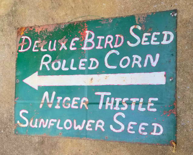 Tin Sign, Midwest Origin