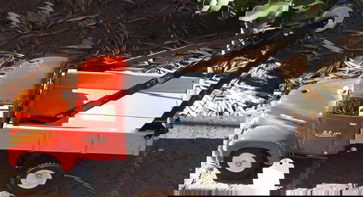 Vintage Structo Mobile Crane Truck