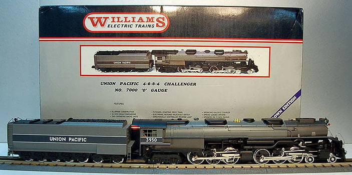 Williams O-scale Union Pacific 3950 Challenger 4-6-6-4 Locomotive , All ...