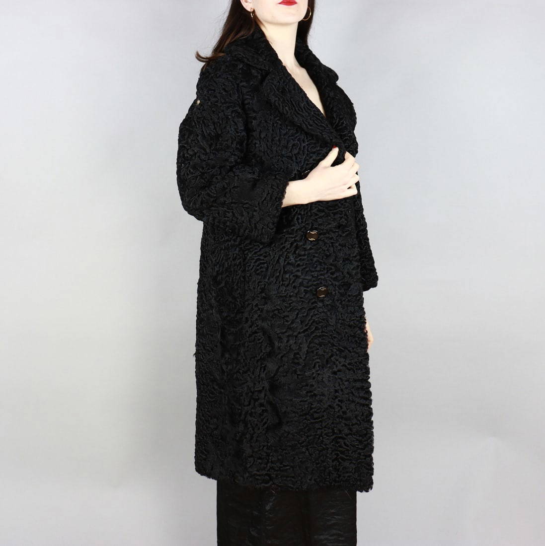 Buy Persian Broadtail Karabul Fur Coat Eu: S; Us: 8 | Jasper52 In Ny