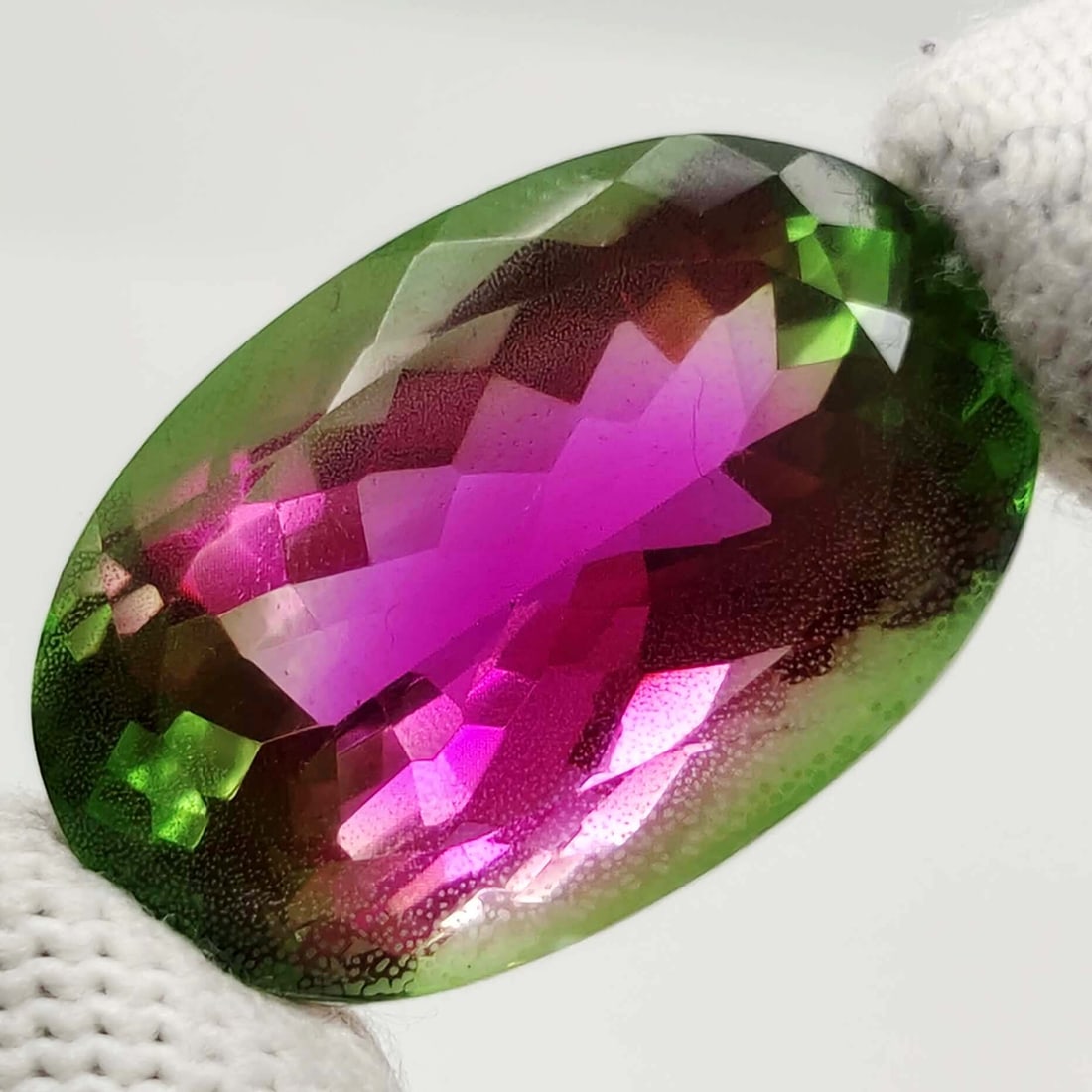 51.75 Ct "beautiful" Watermelon Triplet Quartz Big Size Auction