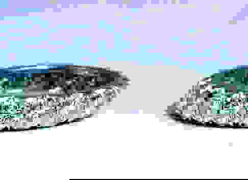 2.10ct Natural Round Diamonds Eternity Ring Graver Raised Bead Deco Auction