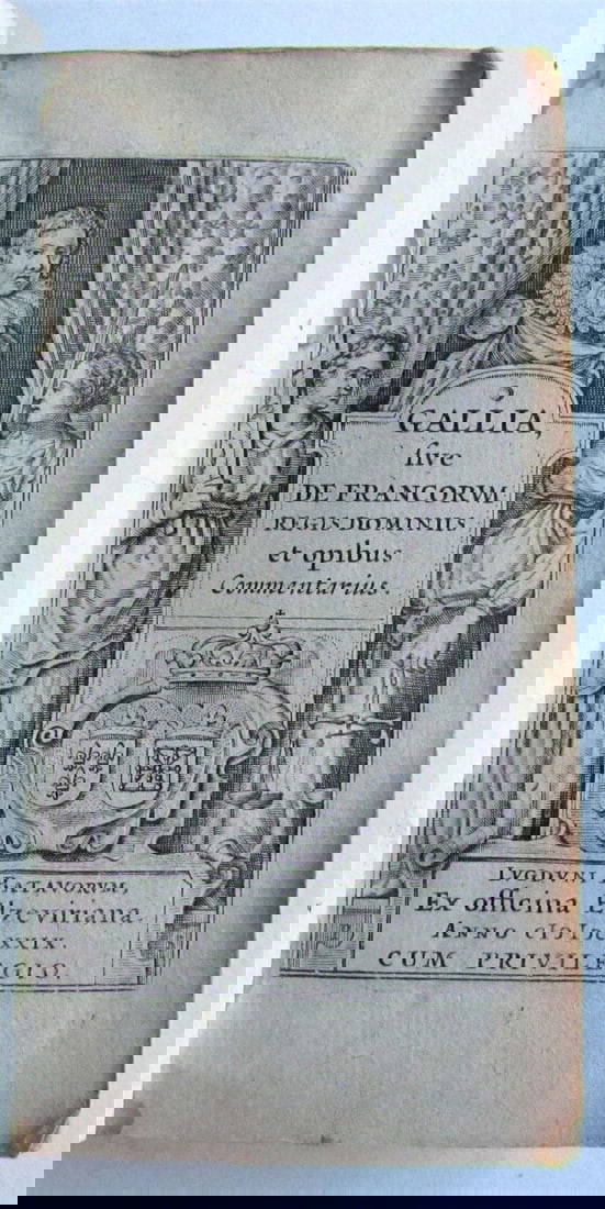 1629 History Of France Elzevier Antique Gallia Sive De Francorum Regis ...